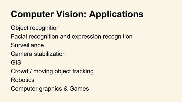 Computer Vision: Pattern Recognition | PDF