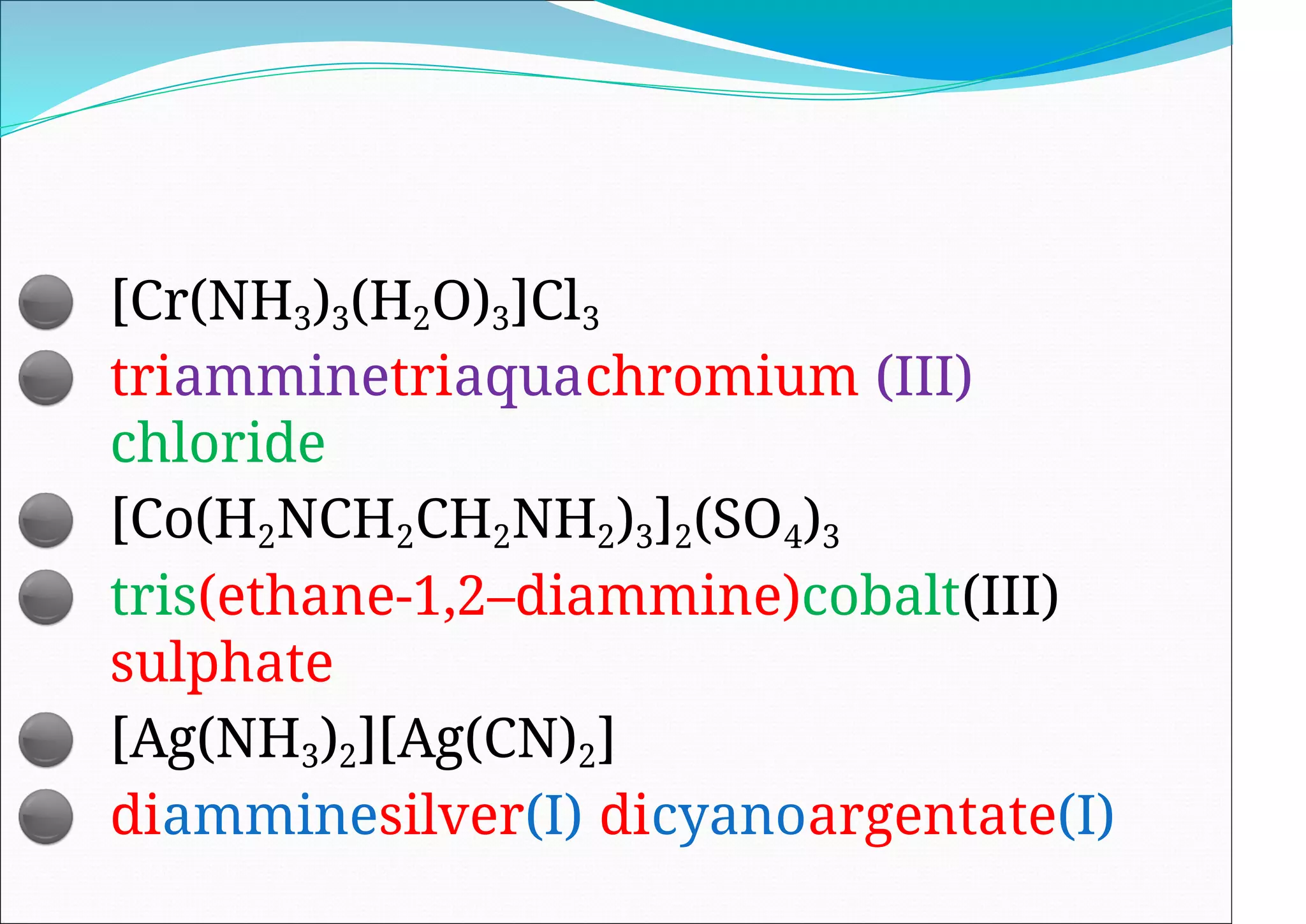 Coordination Chemistry | PDF