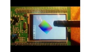 Данило Ульянич “C89 OpenGL for ARM microcontrollers on Cortex-M. Basic functional of projecting ...