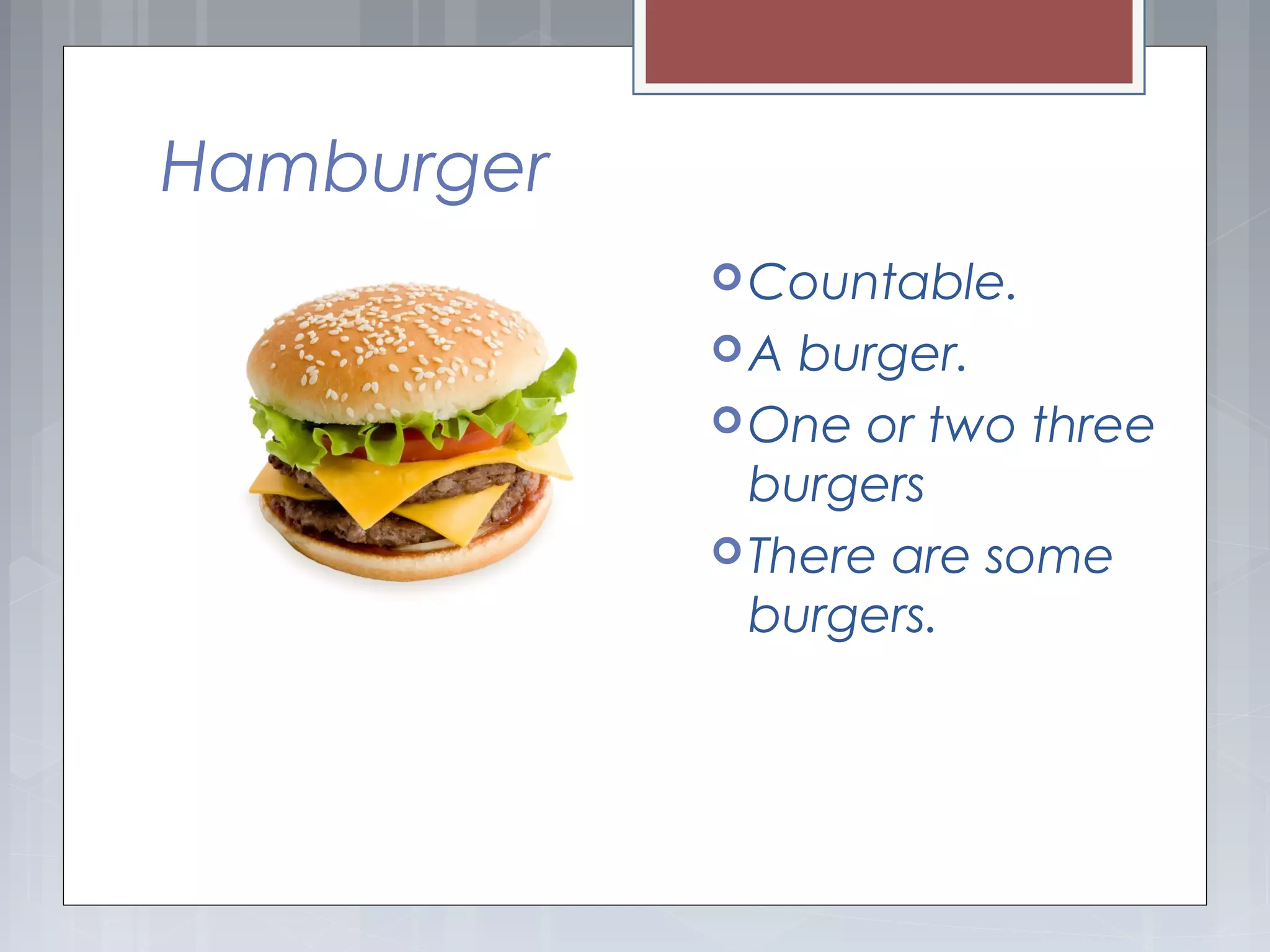 9 A Countable and uncountable nouns | PPT