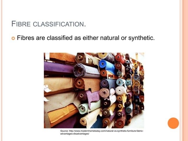 Forensic Science - 03 Fibres and fabrics | PPTX