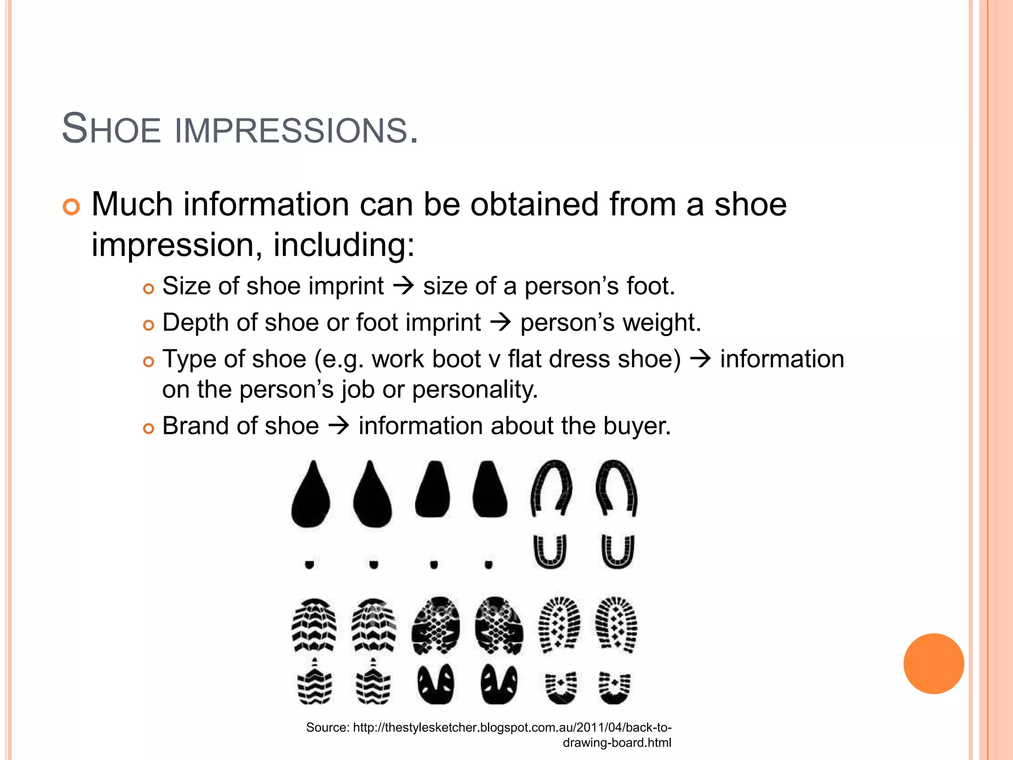 Forensic Science - 07 Casts and impressions | PPTX