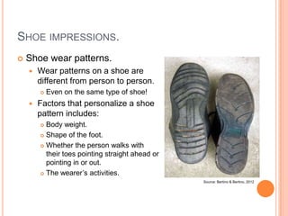 Forensic Science - 07 Casts and impressions | PPTX