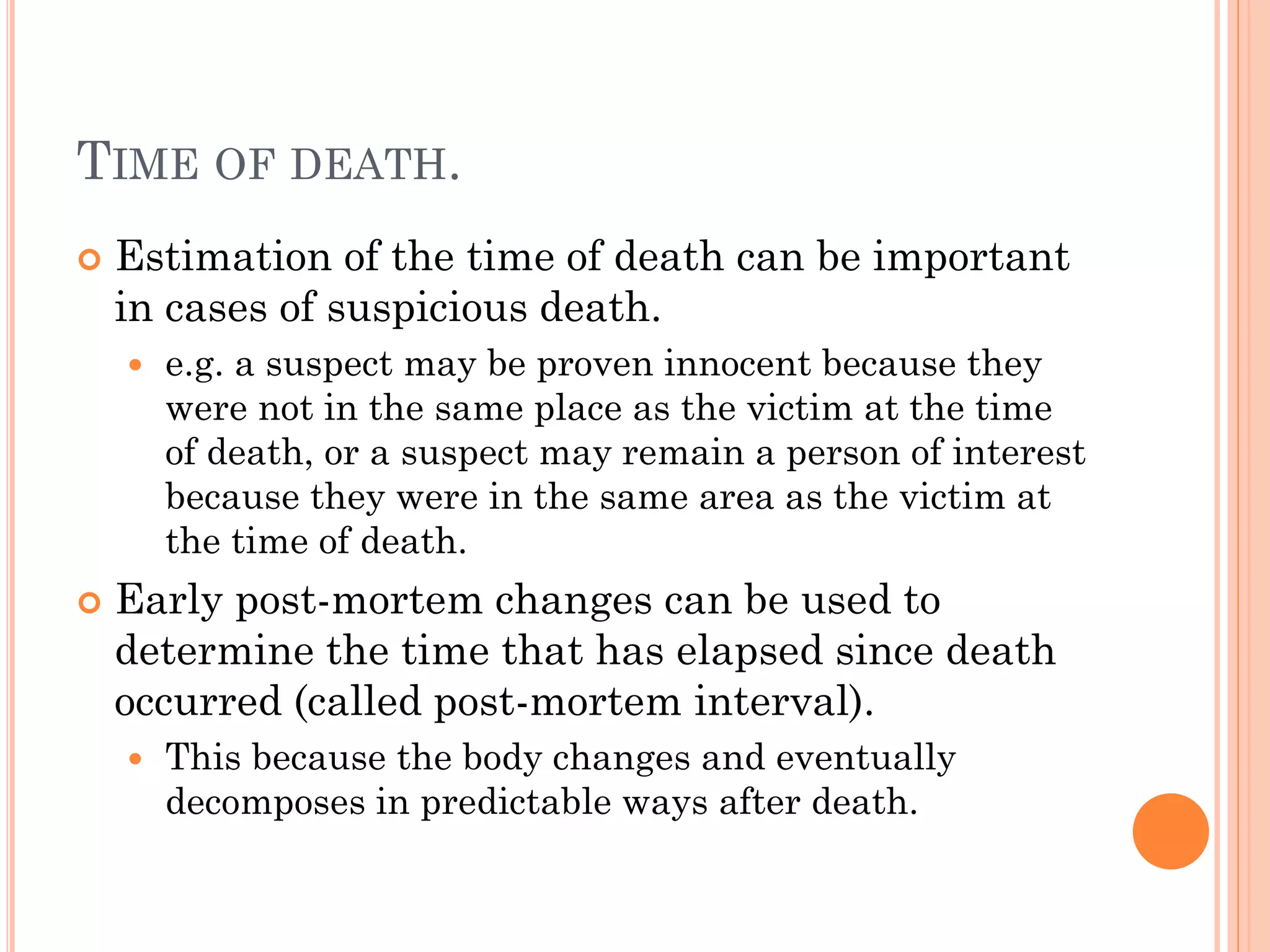Forensic Science - 09 Autopsy | PPTX
