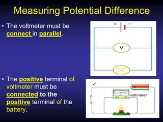 9 current, potential difference & resistance hbl (edited ) | PPTX ...