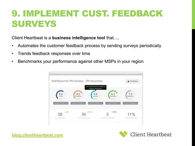 9 customer retention strategies for MSPs | PPT