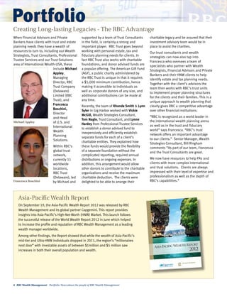 RBC_Fall2012-Portfolio | PDF | Business Banking & Finance | Business