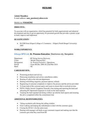 Resume | PDF