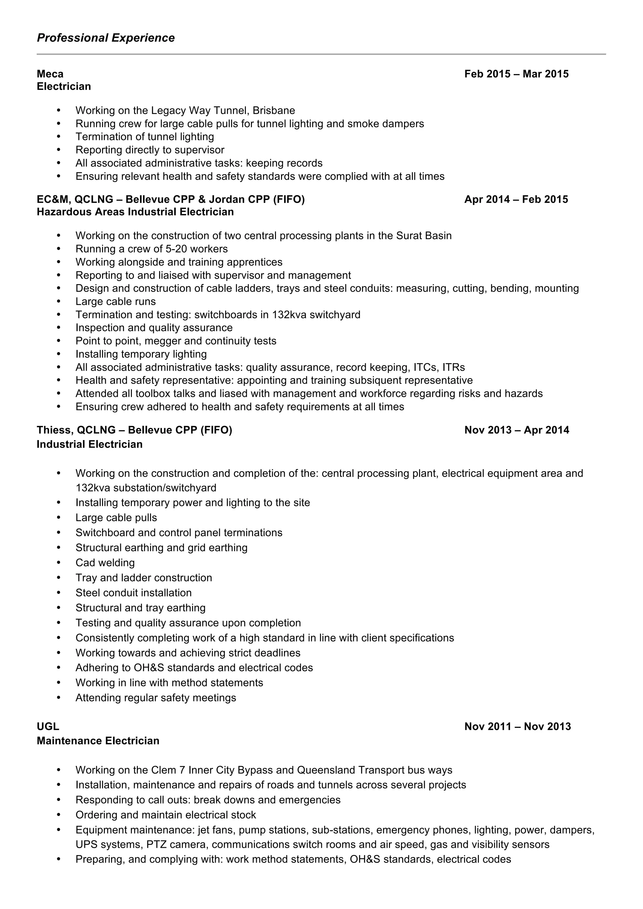Matthew Foster Resume | PDF