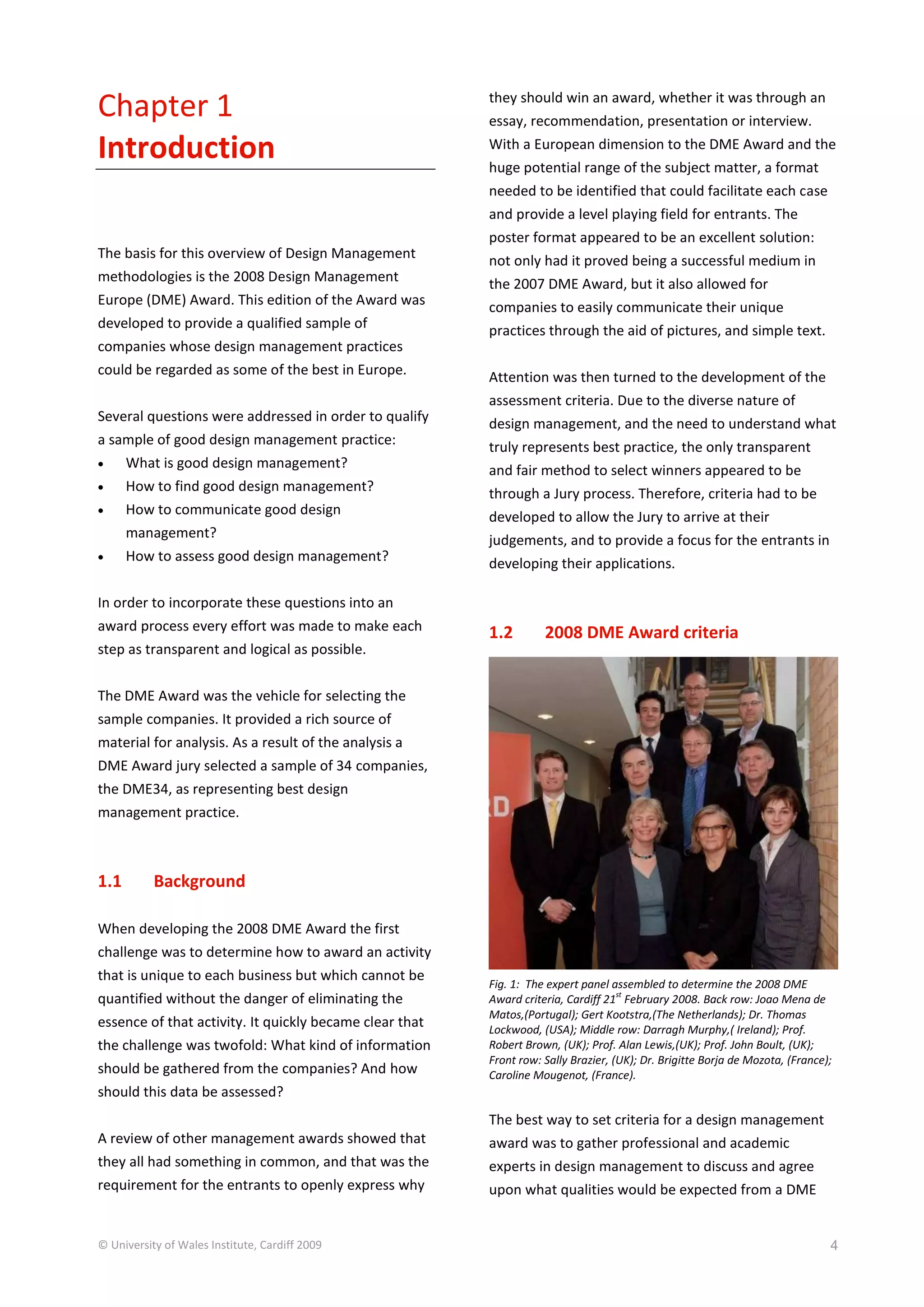 Overview of design management methodologies | PDF