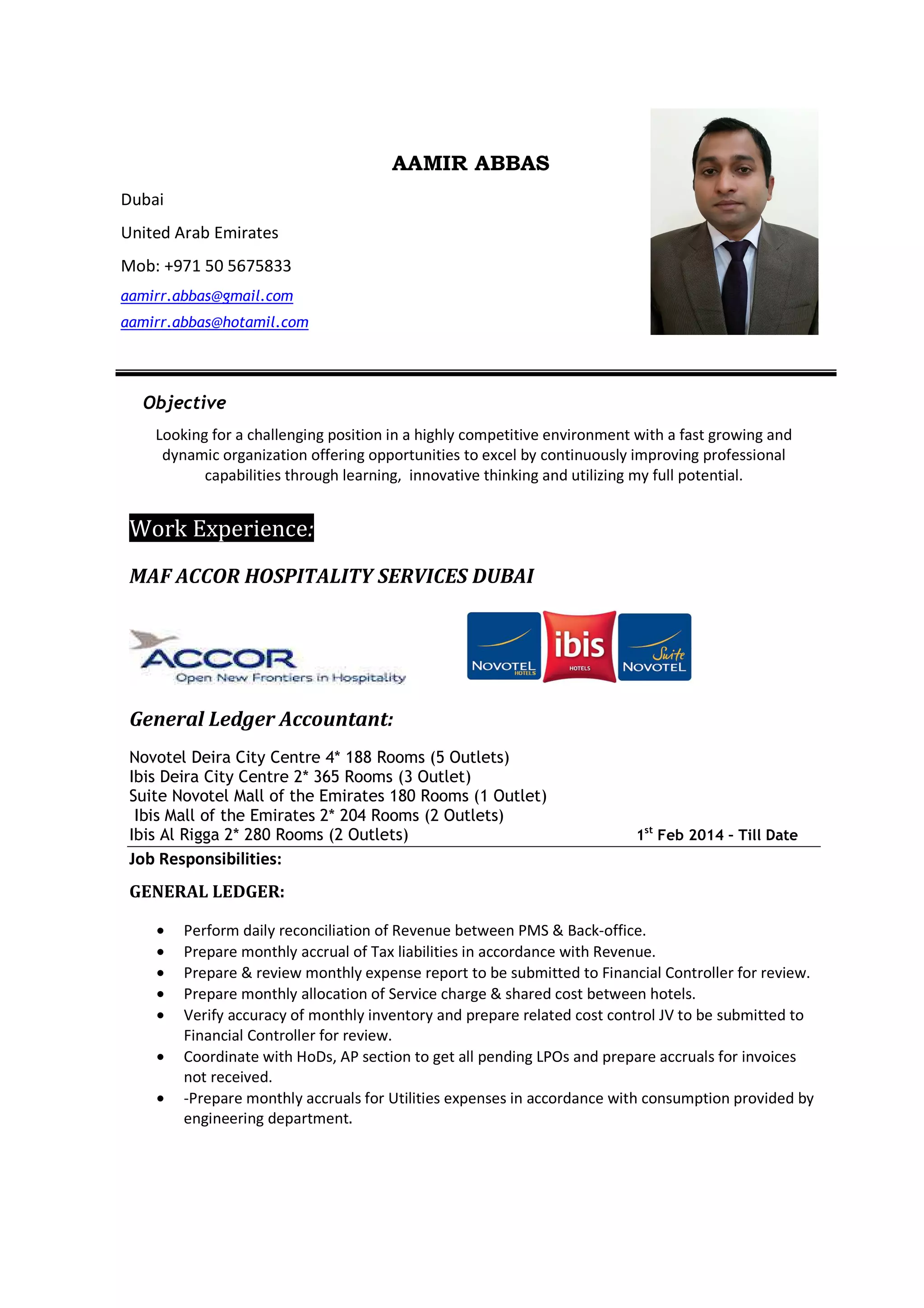 Aamir Abbas CV | PDF