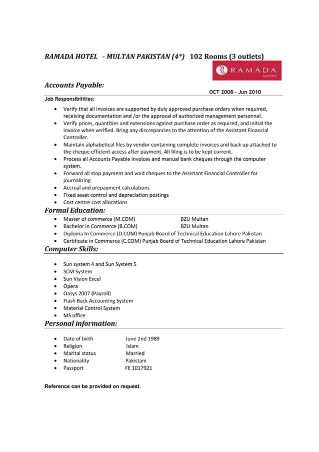 Aamir Abbas CV | PDF