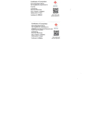 First aid - Red cross | PDF