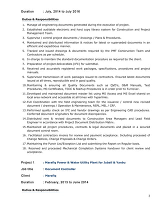 Faisal Khan - Documents Controller | DOC