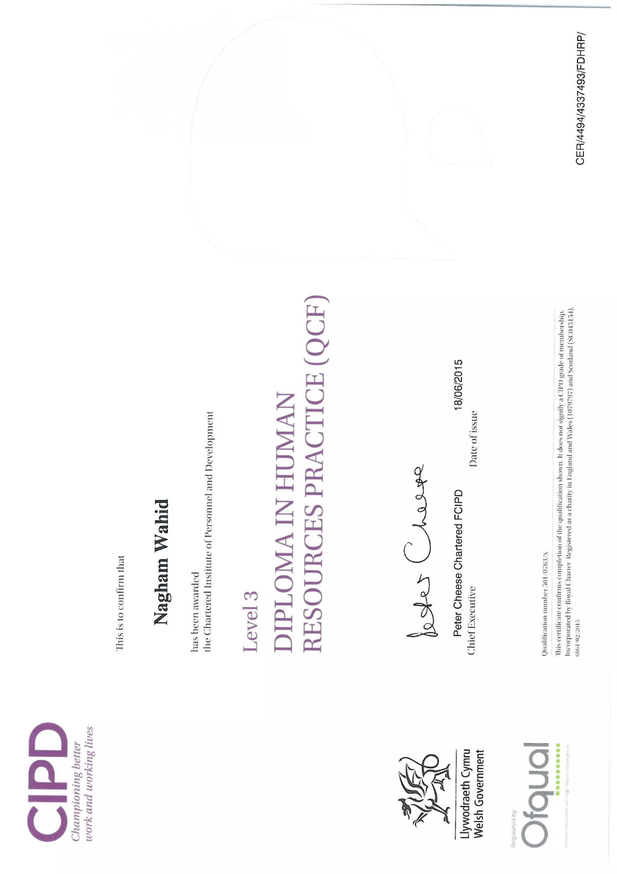 CIPD Diploma | PDF | Graduation | Personal Celebrations & Life Events