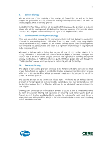 cbre pfizer village submission | PDF