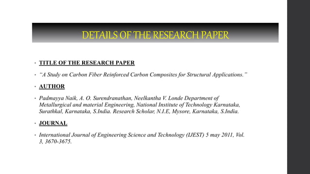 CRITICAL REVIEW PPT | PPT