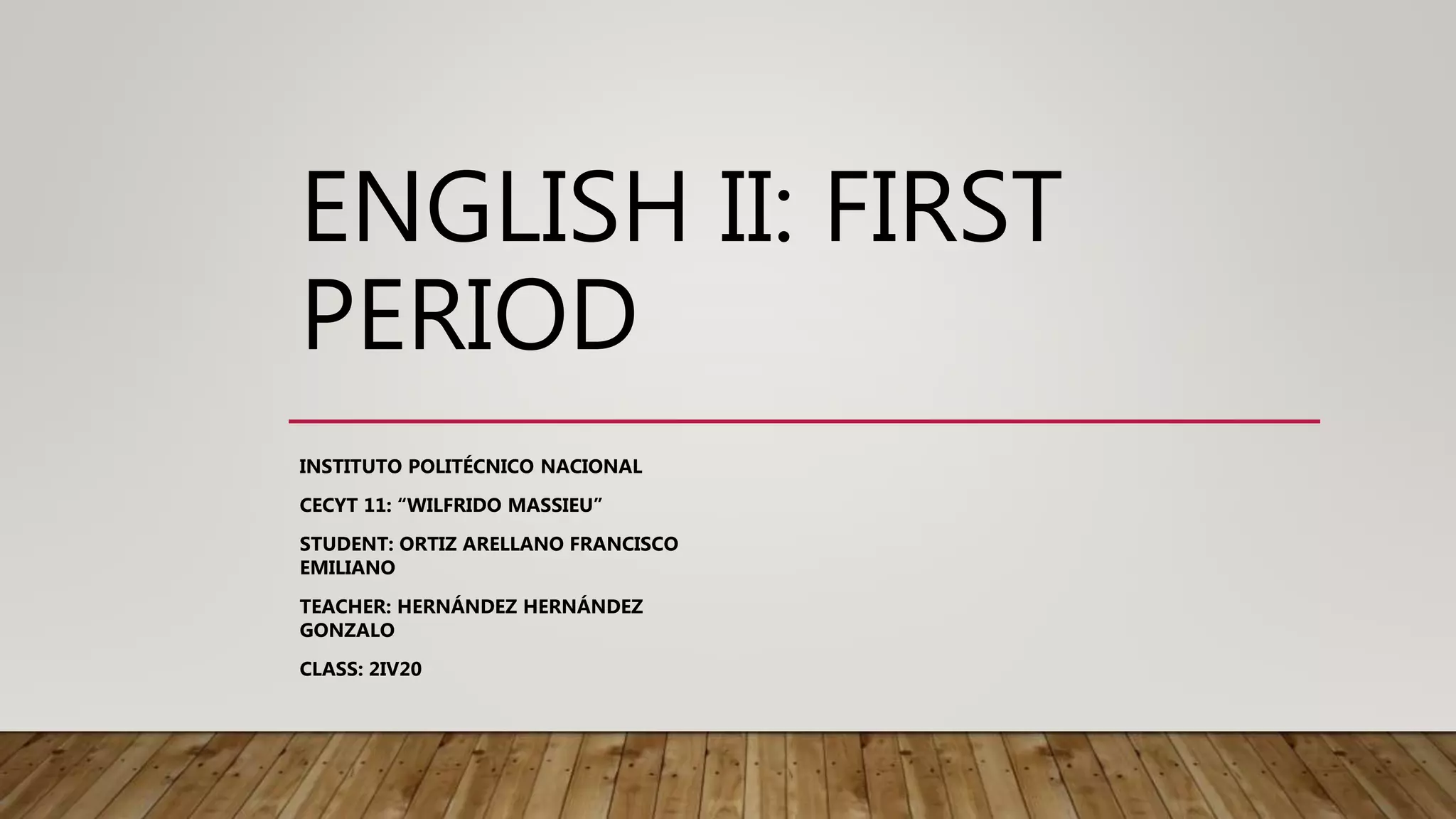 Firs period english 2 | PPT