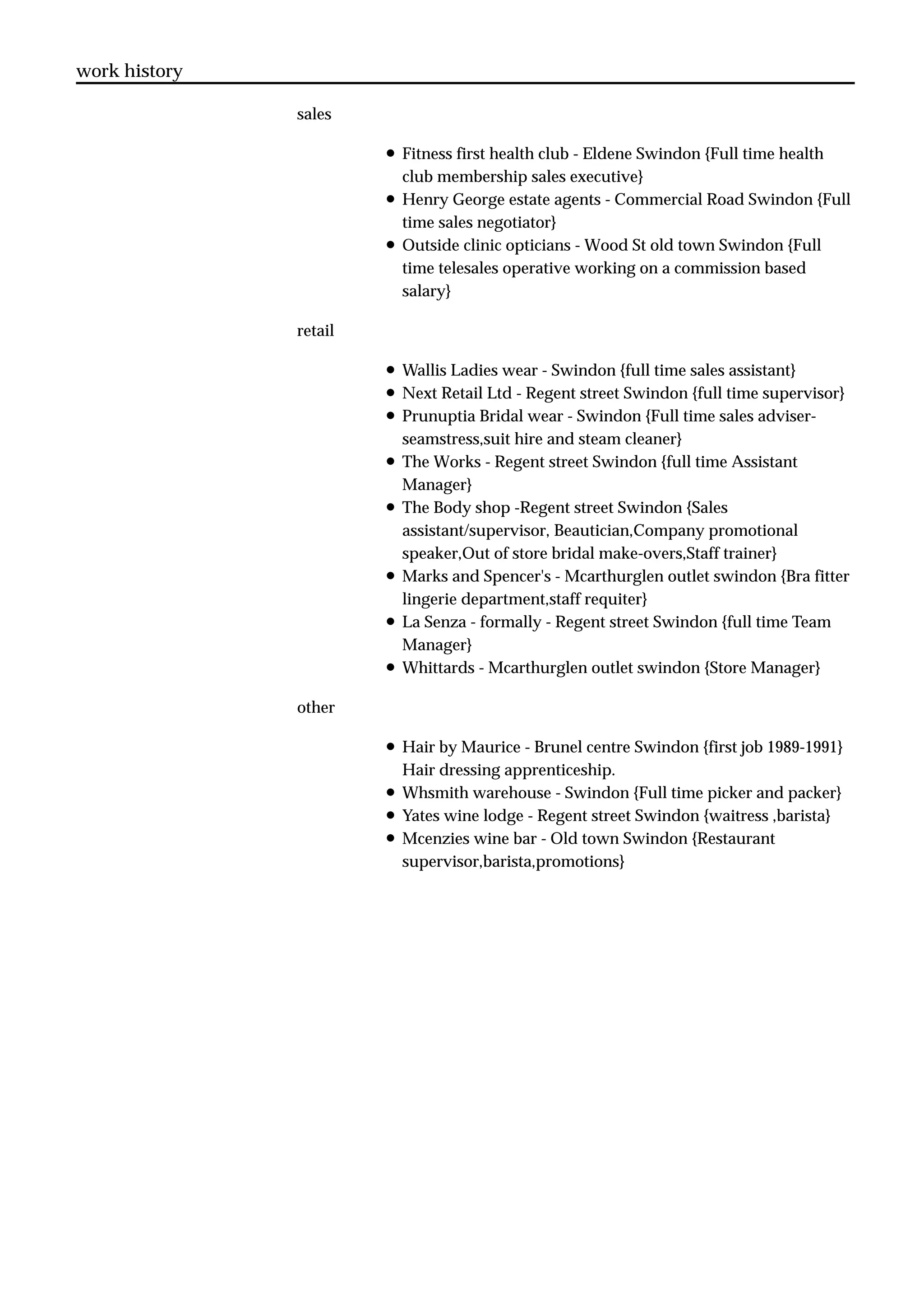 debbie fowler CV 1 (1) | PDF