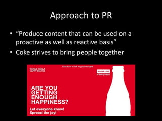 Coke Analysis | PPTX