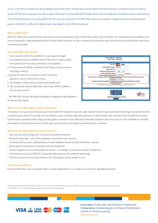 eDCC Flyer ENG | PDF