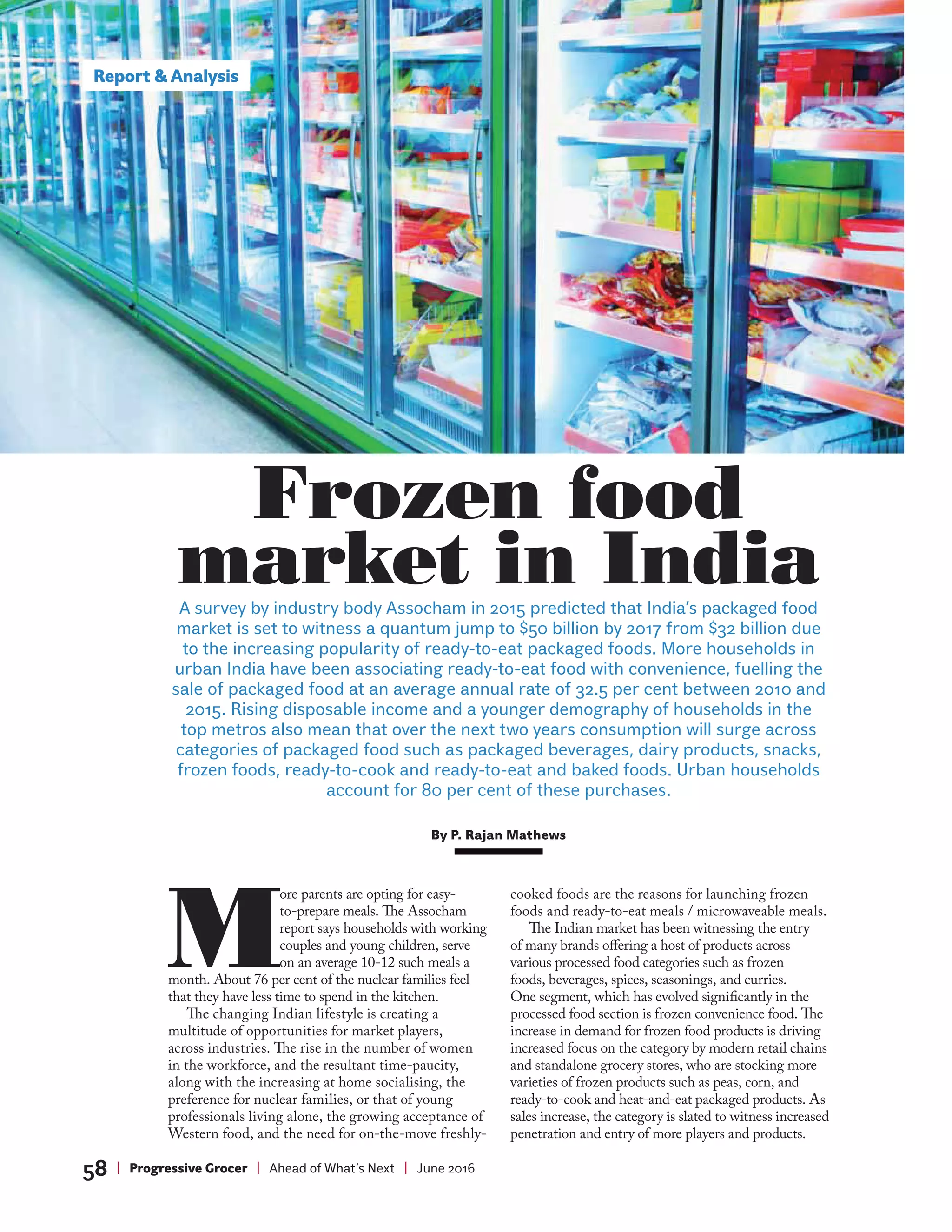 Frozen Foods in India | PDF