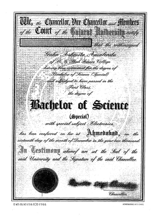 certificates and marksheets of BSC | PDF