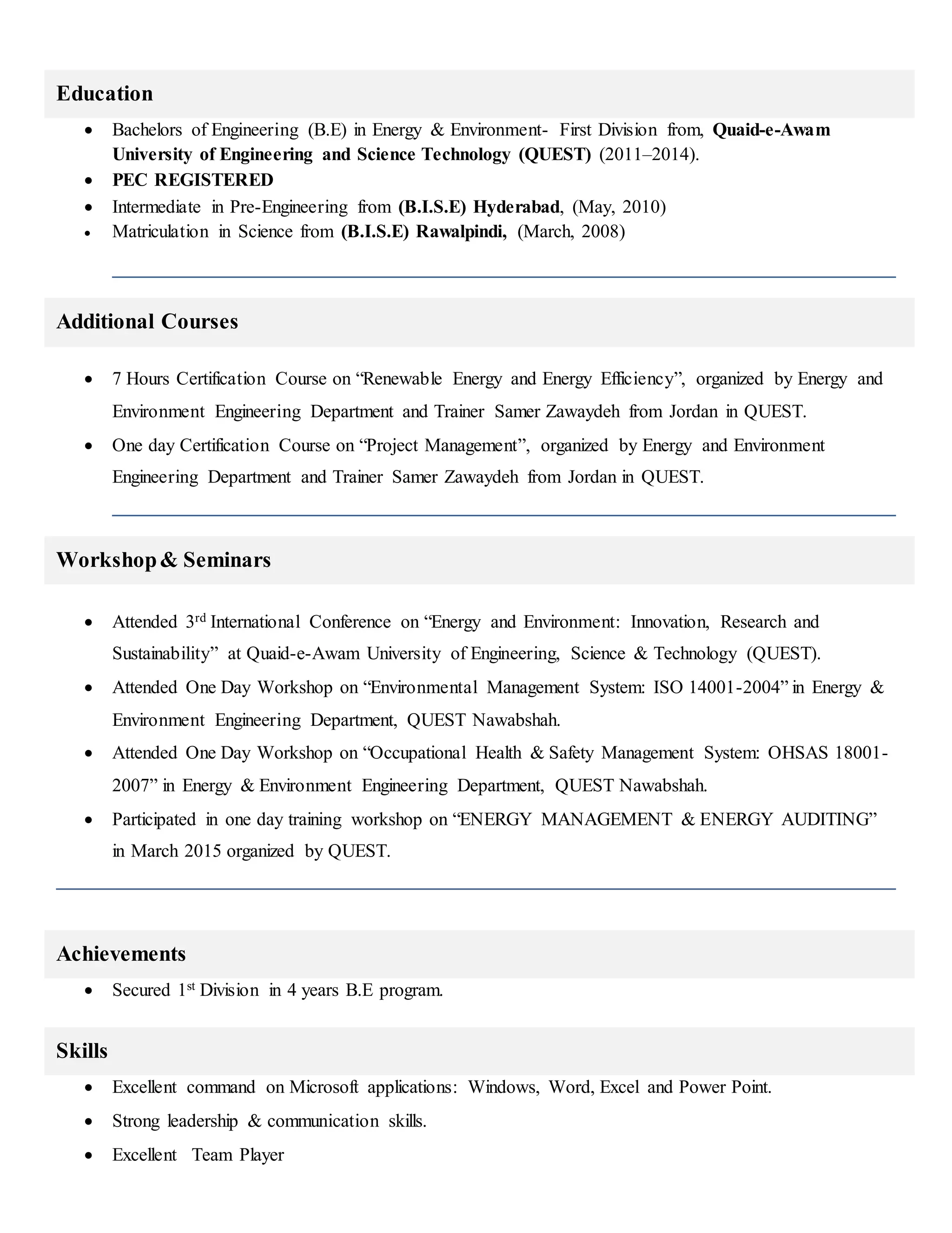 Hashim Resume | PDF