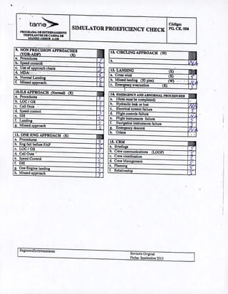 PROFICIENCY CHECK FEBRUARY 2016 | PDF