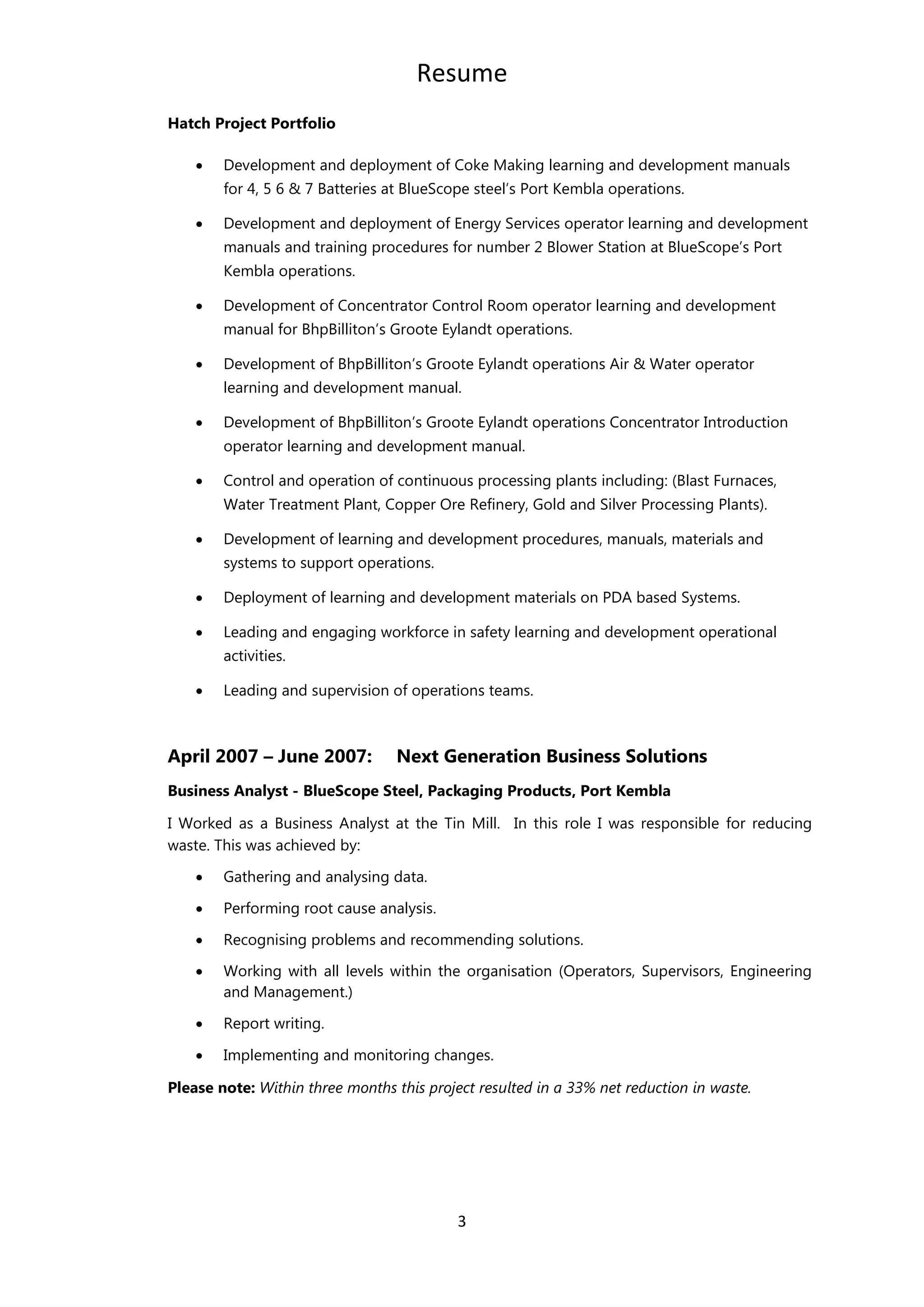 Anthony Barton Resume | PDF