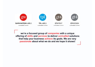 GT4 Group Presentation | PDF