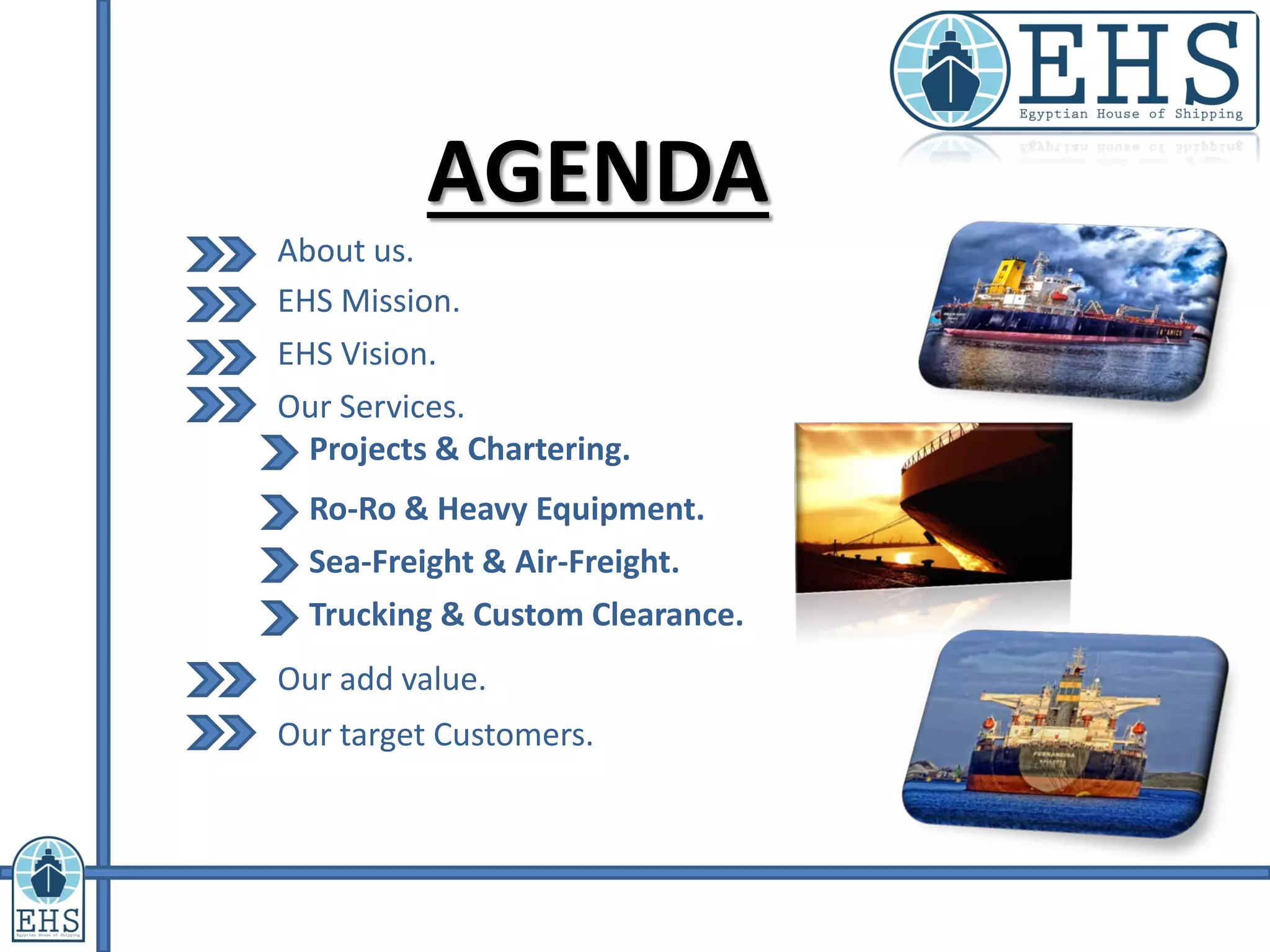 EHS Presentation - Original | PDF | Logistics and Transportation ...