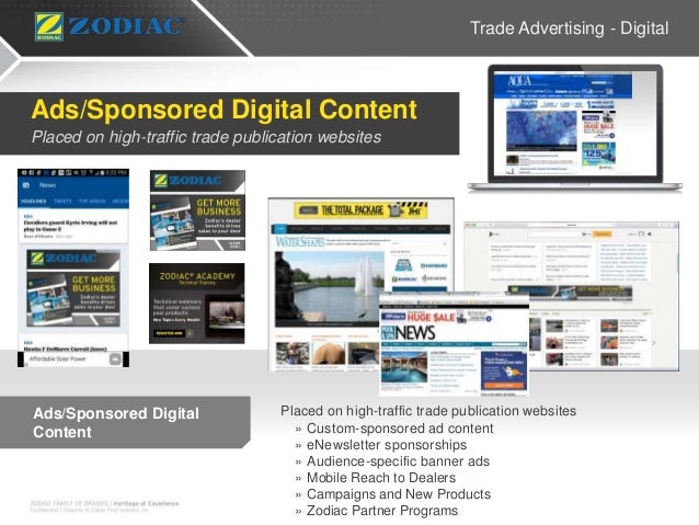 Trade Advertising Samples