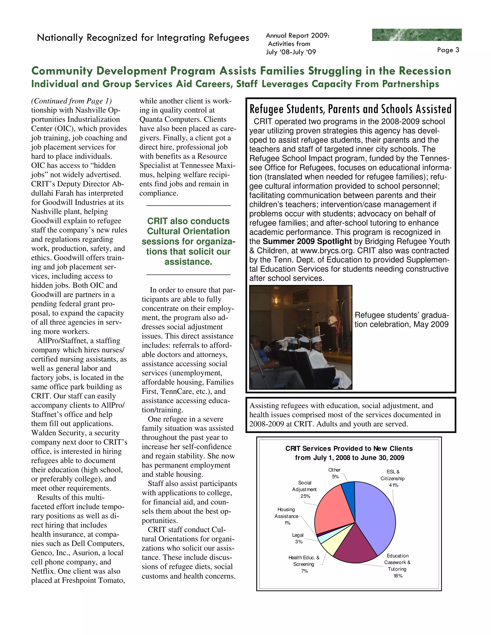 Carter Moody Writing-Editing Sample--Annual Report, Ctr. for Refugees ...