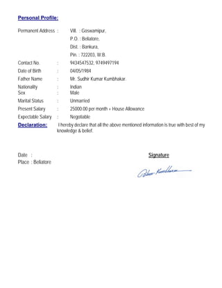 Bibek_CV | PDF | Logistics | Business