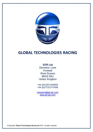 Company Introduction-GTR Ltd | DOCX