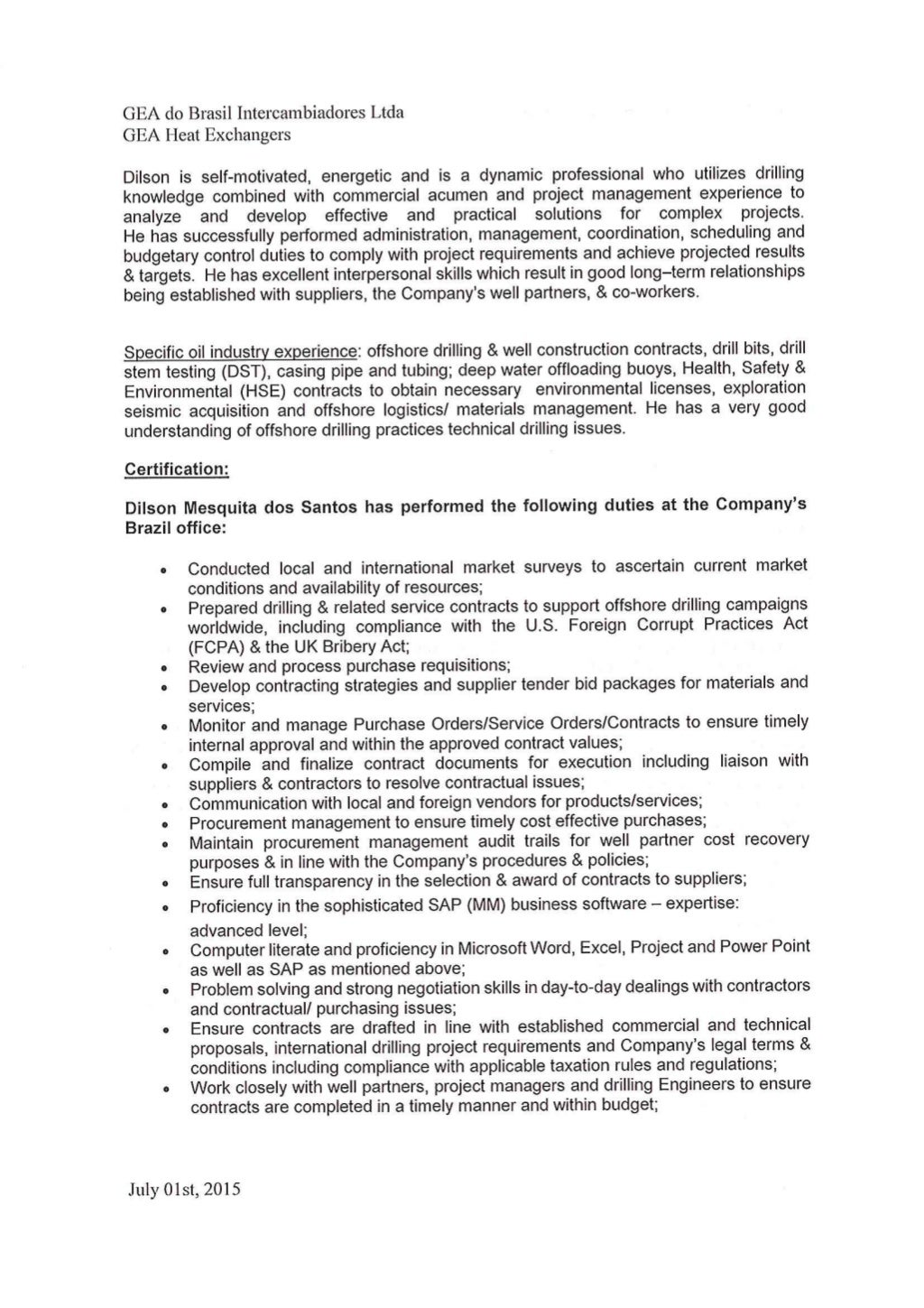 Work Experience Letter Reposl YPF Rev1