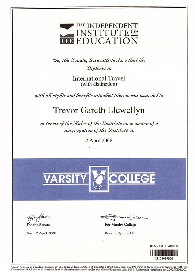 DIT Certificate | PDF