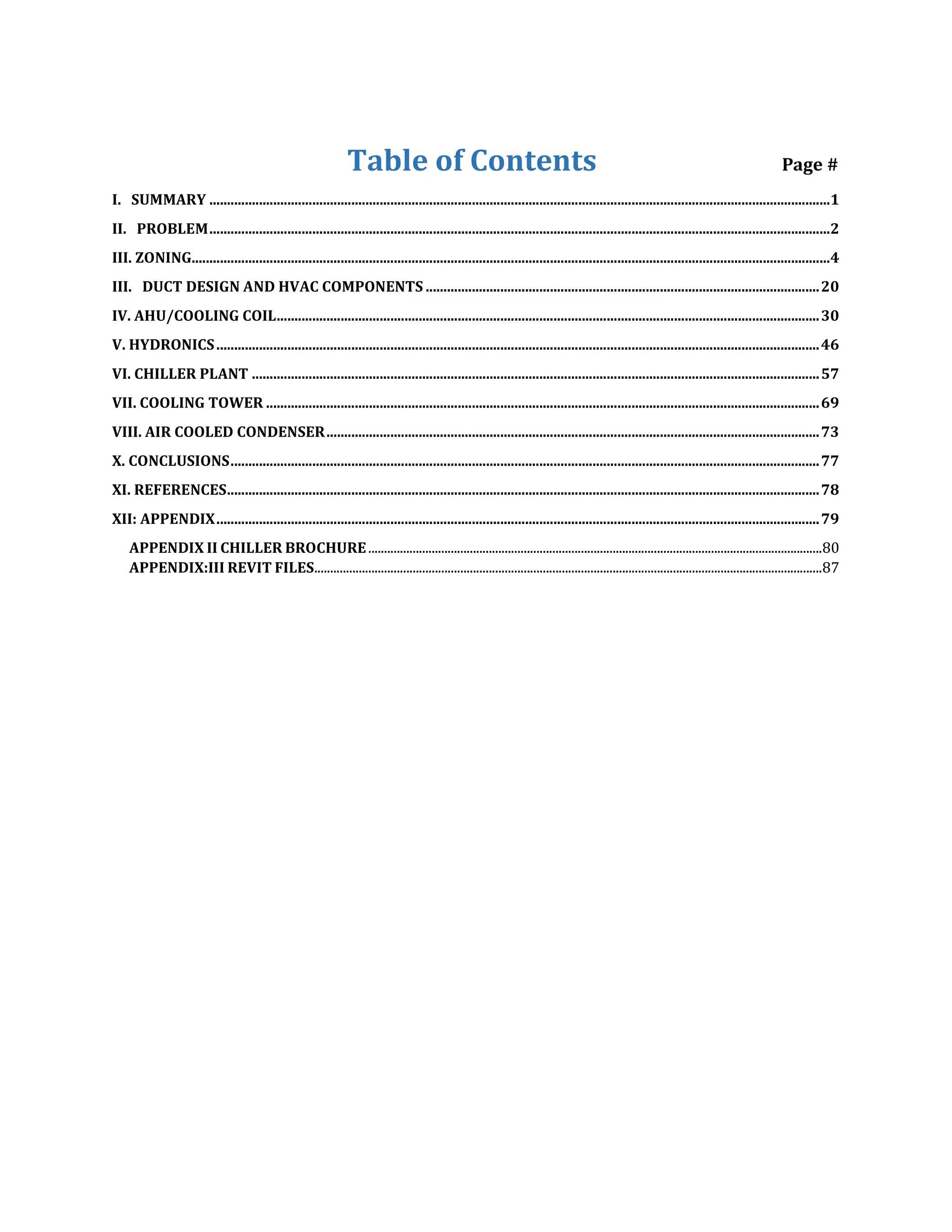 HVAC Design Project | PDF