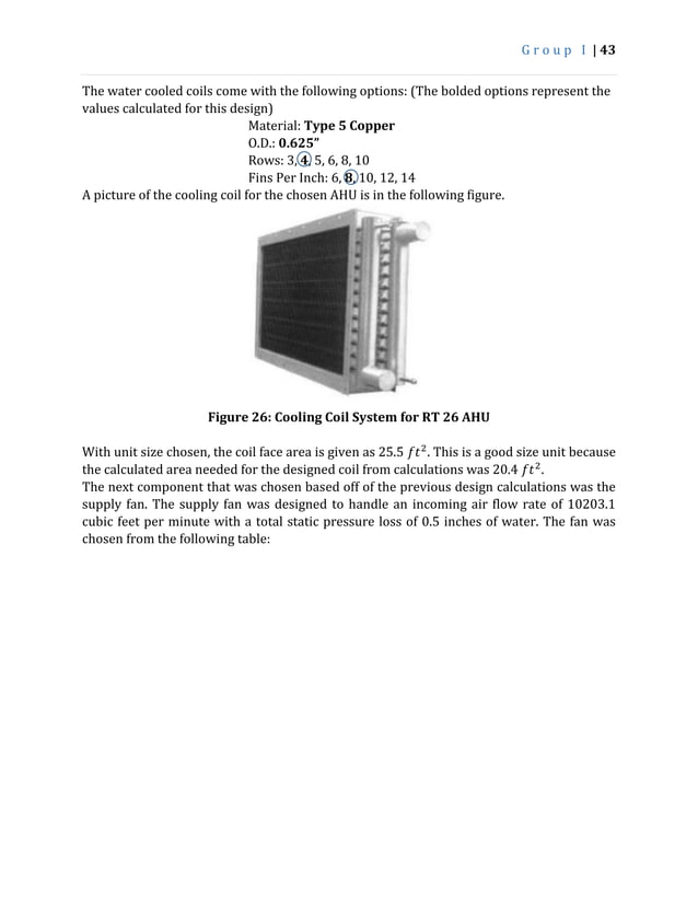 HVAC Design Project | PDF