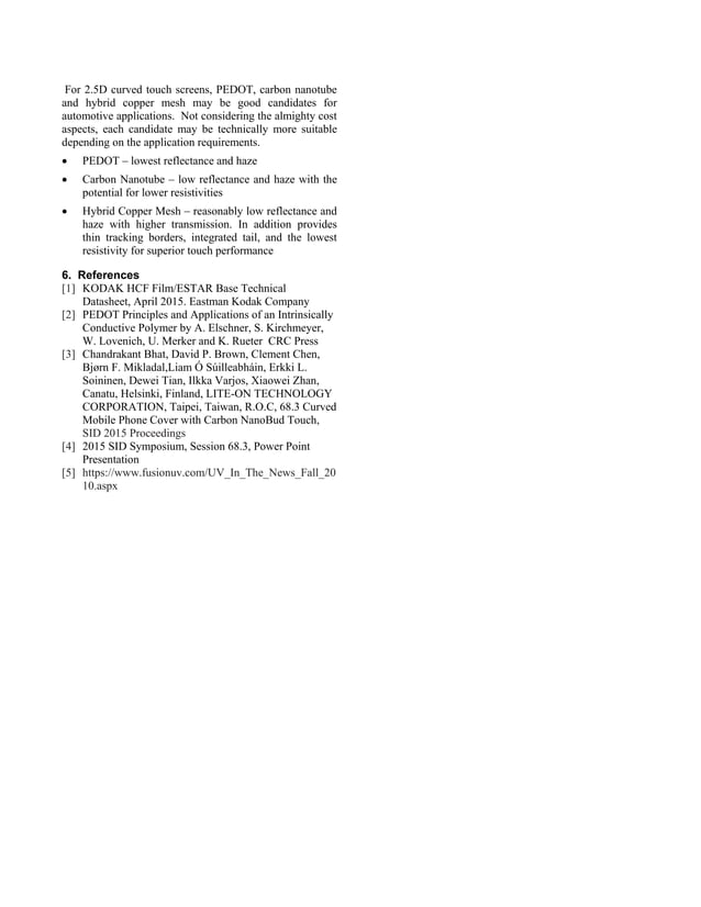 visteon-touch_sensor_transparent_conductor_optical_comparison | PDF