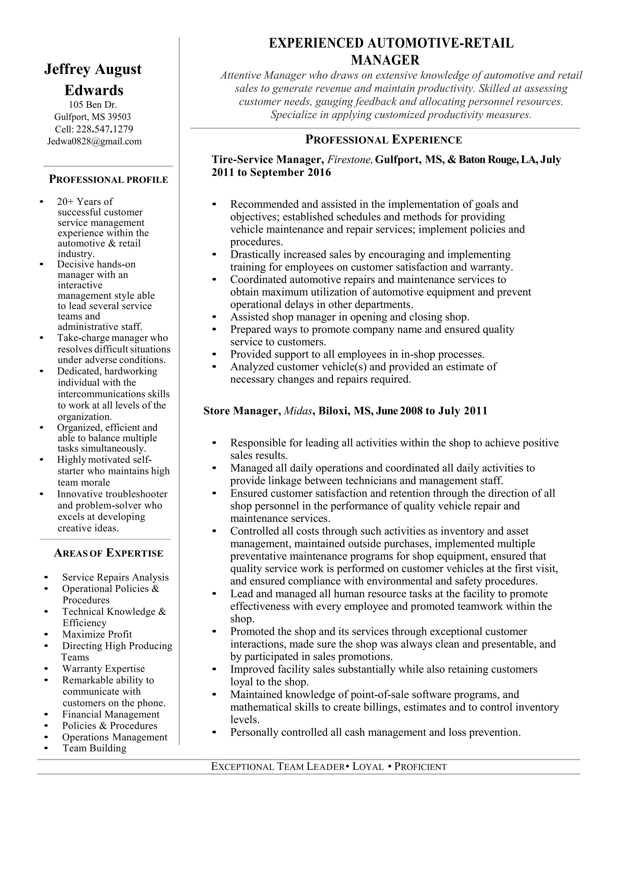 Edwards,Jeffrey Resume-Manager | PDF