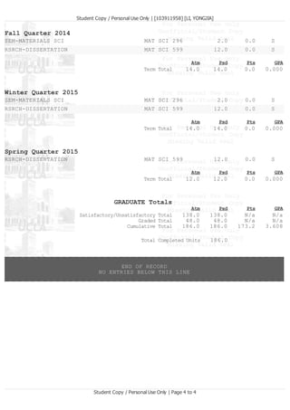 transcript Li Yongjia | PDF