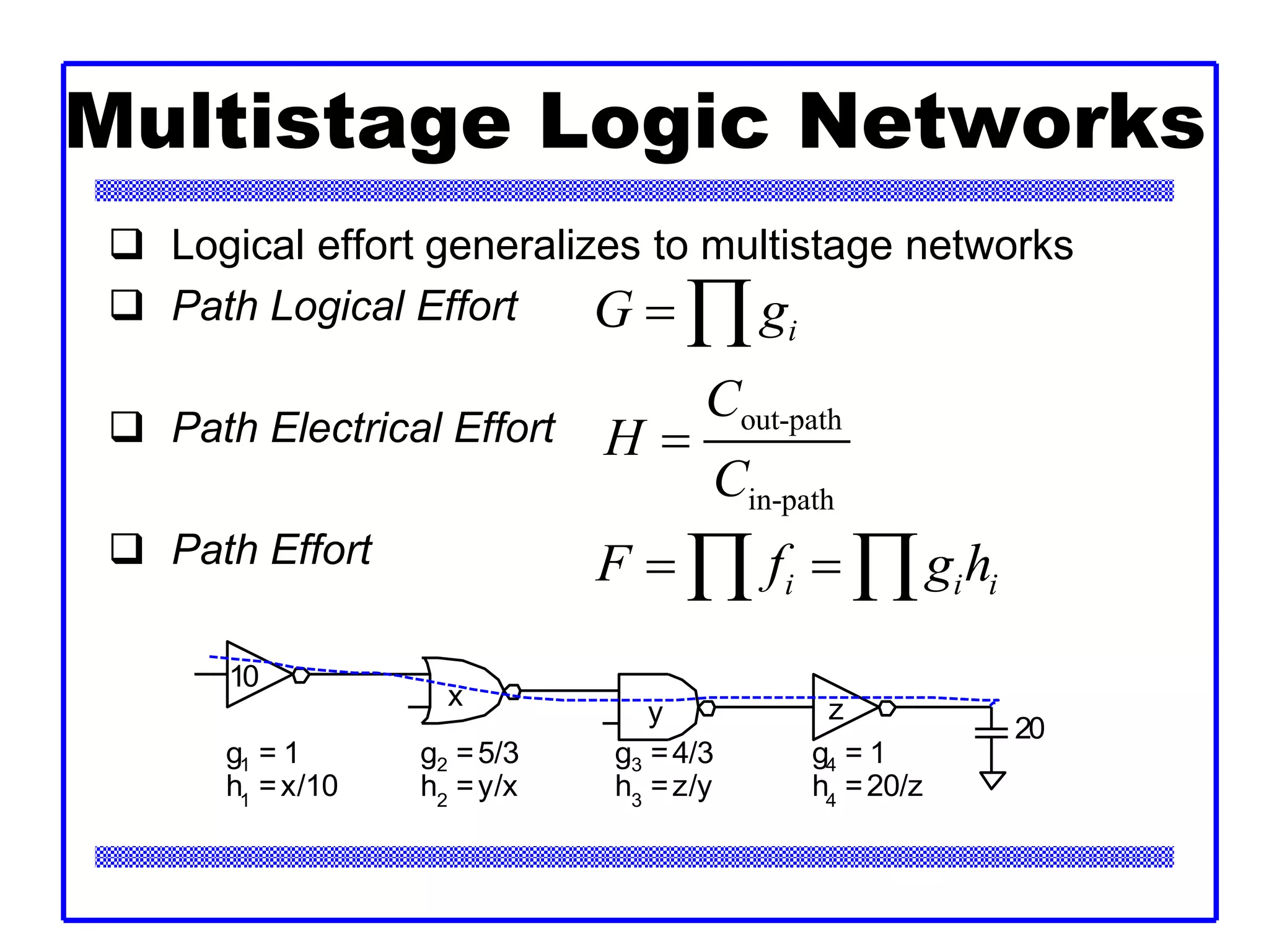 Delay Calculation in CMOS Chips Using Logical Effort by Prof. Akhil ...