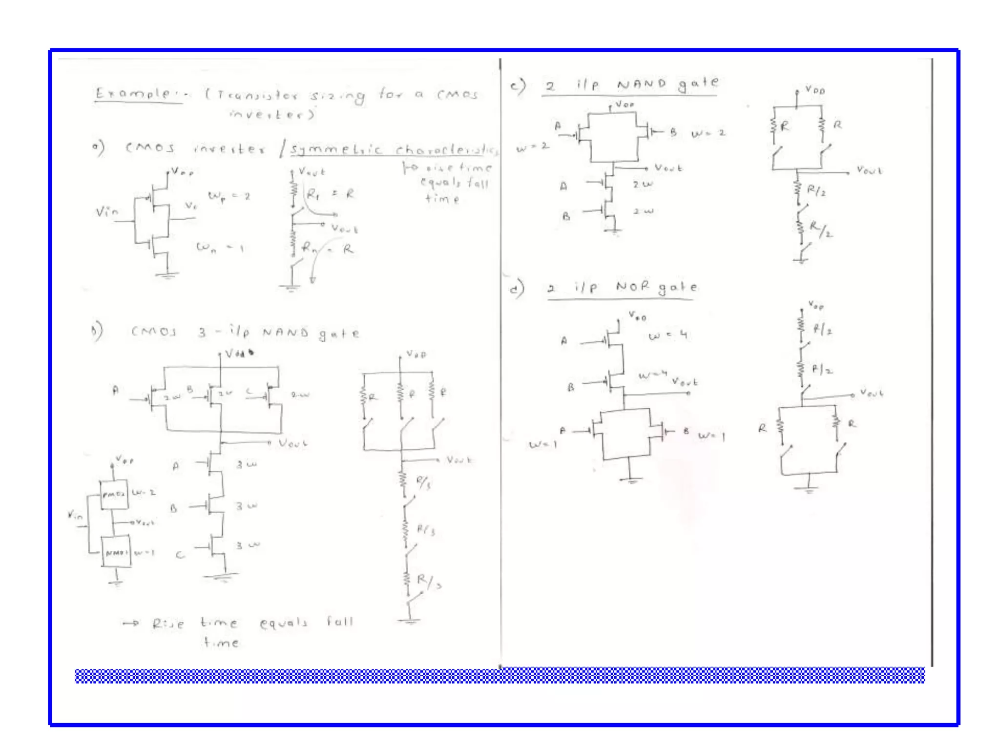Delay Calculation in CMOS Chips Using Logical Effort by Prof. Akhil Masurkar | PPSX