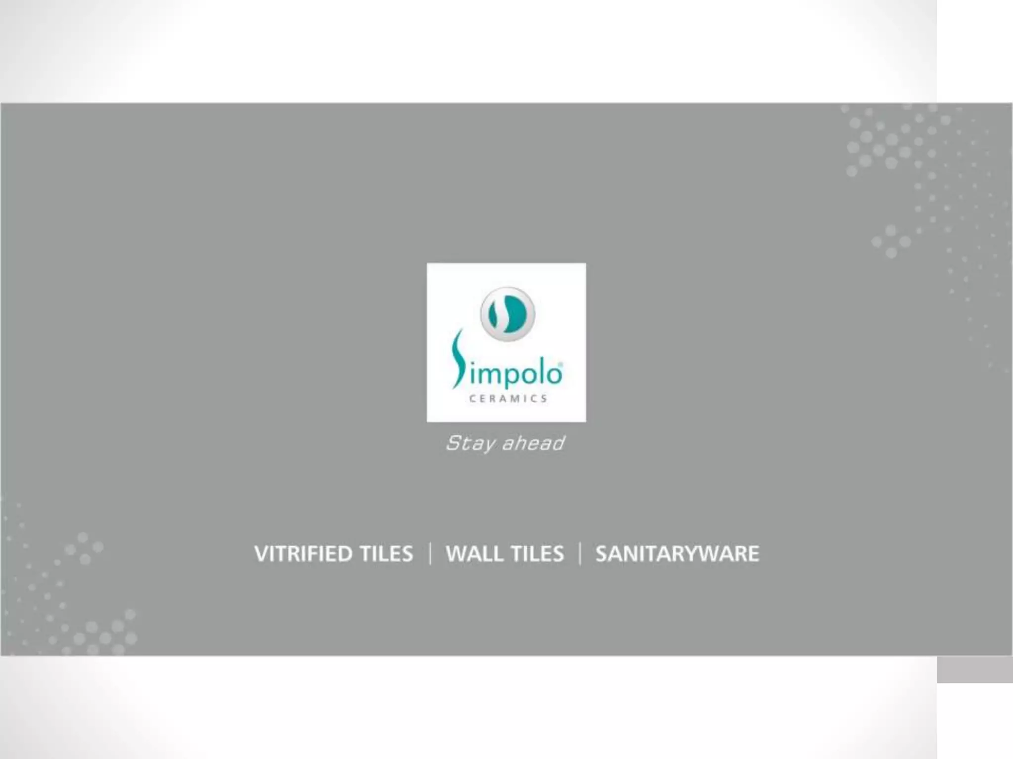 Simpolo Company Profile | PPTX