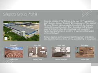 Simpolo Company Profile | PPTX