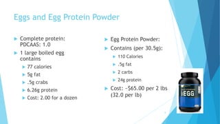 Alternative Protein Sources | PDF