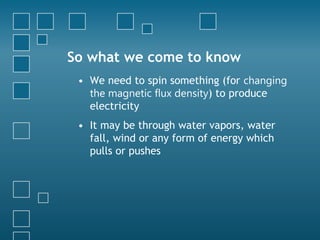 Electricity Generation | PPT