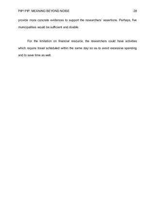 Pip! Pip! Meaning Beyond Noise | DOCX